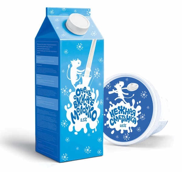 Creative Milk Packaging Design For Inspiration - LogoPeople