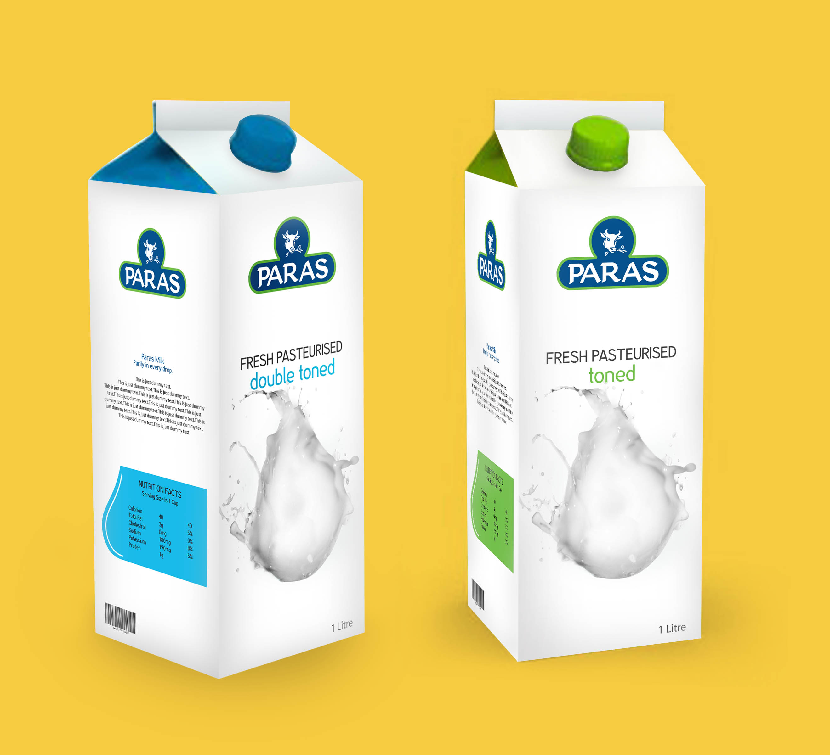 Creative Milk Packaging Design For Inspiration - LogoPeople