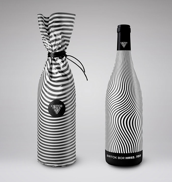 Creative Wine Bottle Label and Packaging Design - LogoPeople