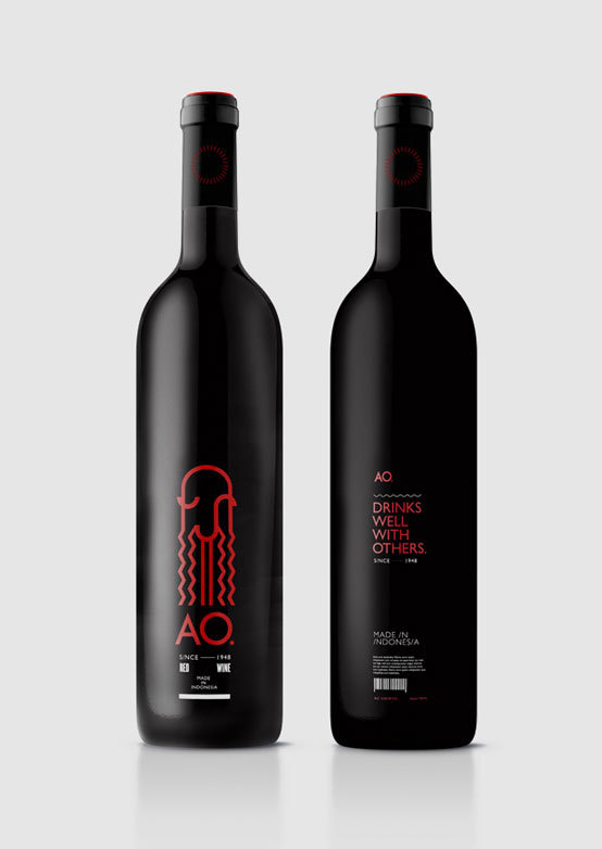 Creative Wine Bottle Label and Packaging Design - LogoPeople