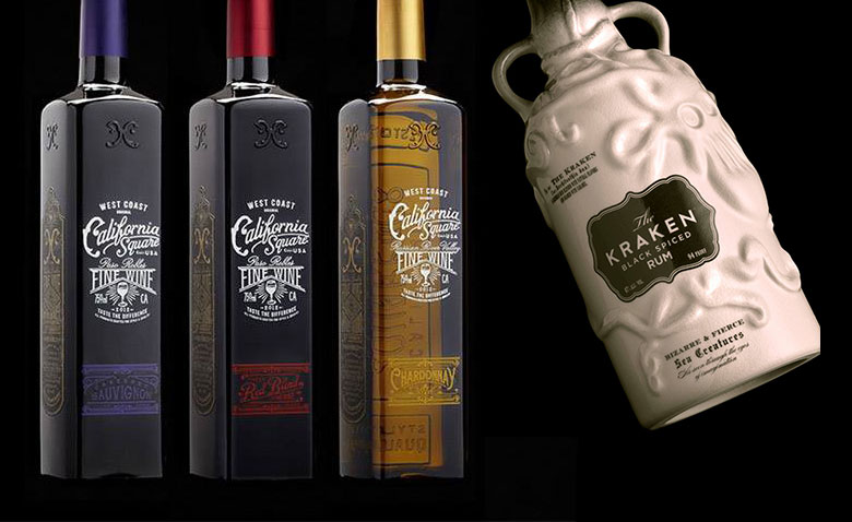 Creative Wine Bottle Label and Packaging Design - LogoPeople