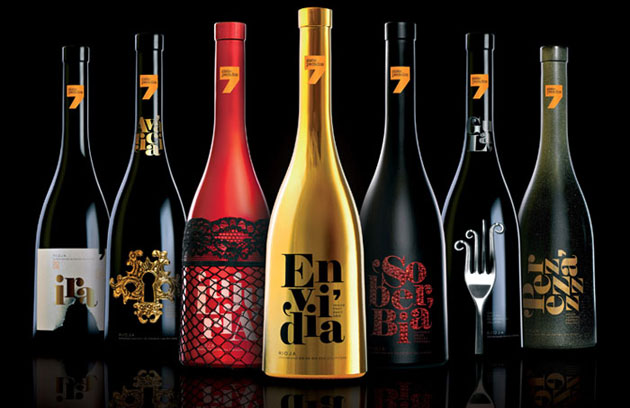 Creative Wine Bottle Label and Packaging Design - LogoPeople
