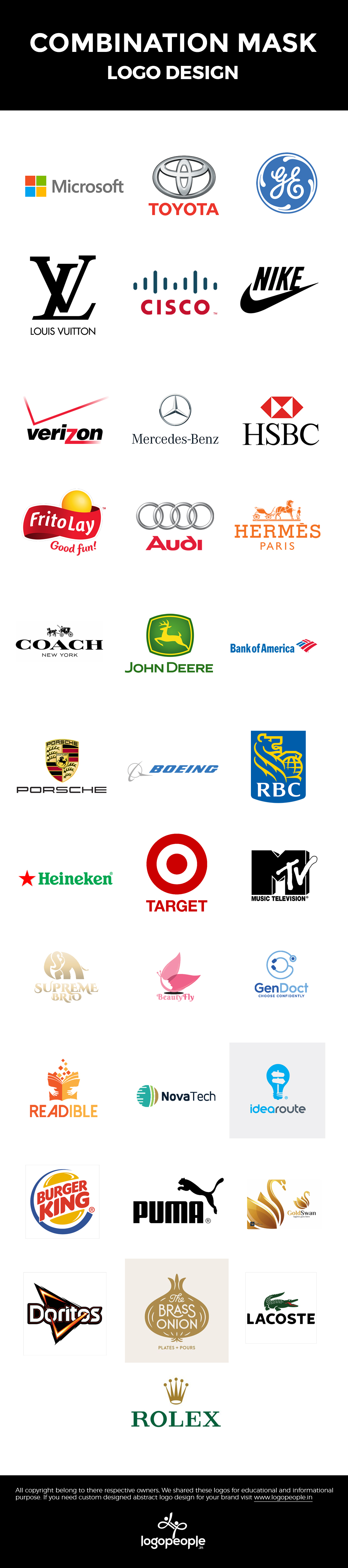 9 Types of Logo Design and find which suits your business - Best Logo ...