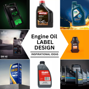 Engine Oil Label - 52+ Best Motor Oil Label Design Ideas 2024