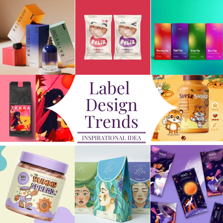 Top 9 Label Design Trends 2025 to Transform Your Packaging