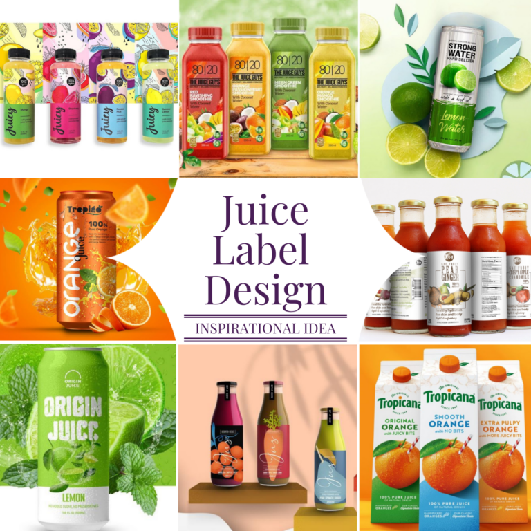 Juice Label Design - 176+ Packaging Ideas & Images 2025
