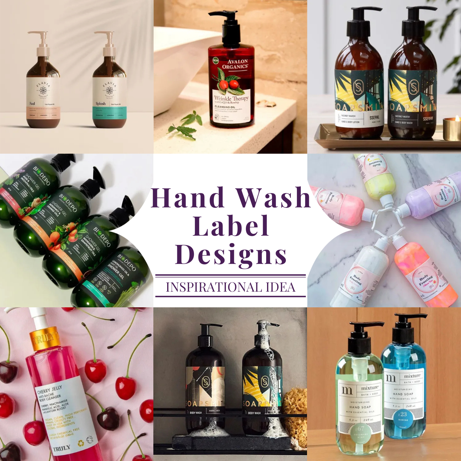 Hand Wash Label - 140+ Hand Wash Label Design Ideas 2026